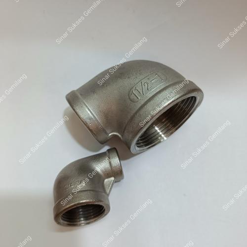 Jual Vlok Sok Elbow Stainless 1 1/2 x 1" Inch / Elbow Reducer Stainless SS304 - Jakarta Barat ...