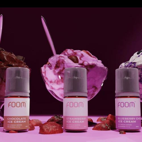 Jual Foom Series Ice Cream Saltnic 30ML by Foom Lab Global - STRAWBERRY ...