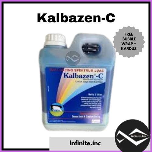 Jual KALBAZEN C 1 Liter Alben 11,25 % 1L Obat Cacing Broadspectrum ...