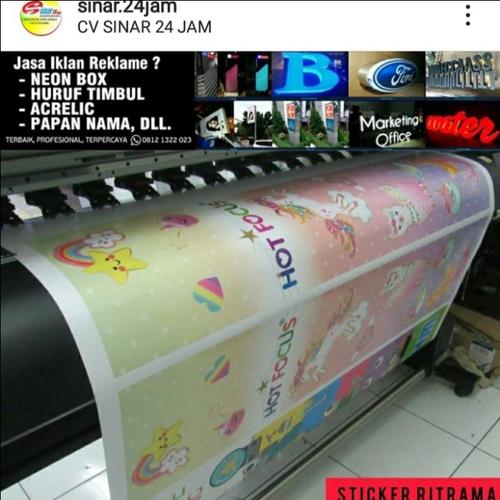 Jual STICKER VINYL RITRAMA PRINTING CUSTOM UKURAN METERAN - custom ...