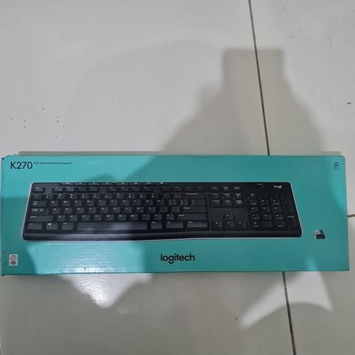 Jual Logitech K270 Keyboard Full - size Wireless Original - Jakarta Barat - Pamigo | Tokopedia