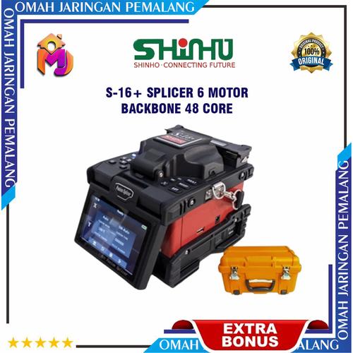Jual (PROMO HOT) Splicer Shinhu S16+ Spek BACKBONE 48 Core Lebih ...