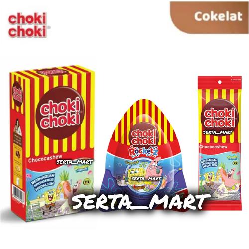 Jual Choki Choki Cokelat Pasta 20 x 10gr - Chokichoki chococashew - 20 ...