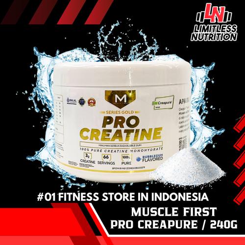 Promo M1 MUSCLE FIRST Pro Creatine 3G Creatine Creapure - 66 Serving ...