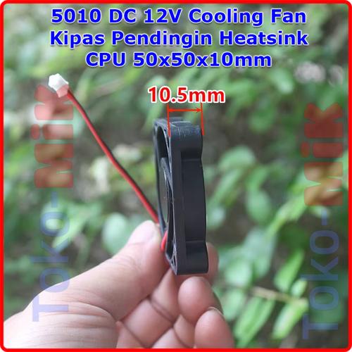 Jual 5010 12V DC Mini Cooling Fan Kipas Pendingin 50x50x10 mm - GUNCAIZHU-12V - Jakarta Barat ...