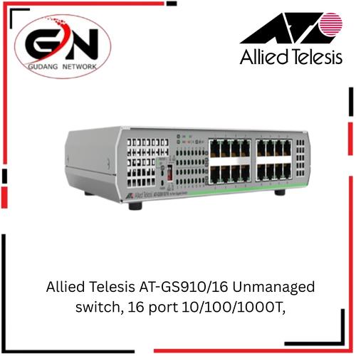 Jual Allied Telesis AT-GS910/16 Unmanaged switch, 16 port 10/100/1000T, - Jakarta Pusat - Gudang ...