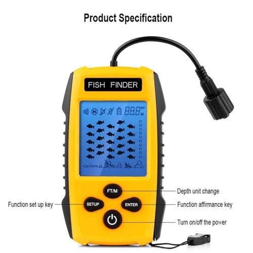 Jual Portable Fish Finder 2.0 inch Alat untuk mendeteksi ikan di dalam ...