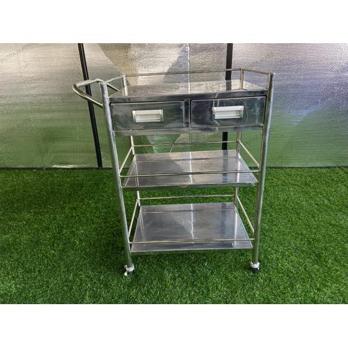 Jual Trolley Troli Instrument 3 Rak 2 Laci Stainles | Meja Instrument 3 ...