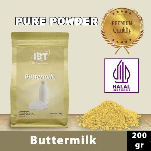 Jual Pure Buttermilk Powder Murni Bubuk Import Makanan Kue 200 gr ...