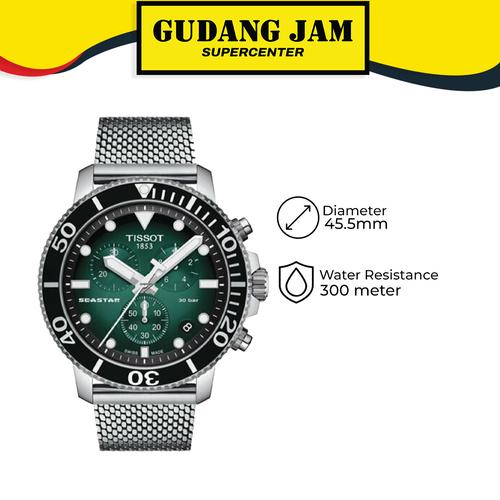 Promo Jam Tangan Pria Tissot T120.417.11.091.00 Seastar 1000 ...