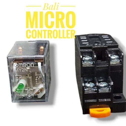 Jual Relay MY2N OMRON MY2-N 8Pin 8 kaki 12VDC + SOCKET PYF08A - Kota Denpasar - Bali Micro ...