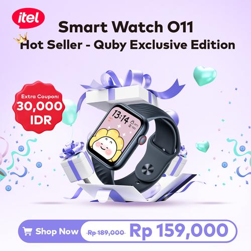 Promo Itel Official Smart Watch ISW-O11 3 Tahan Air SPO2 Telepon ...