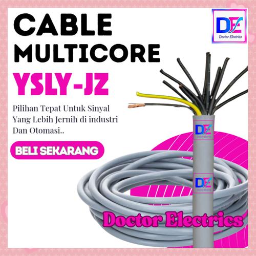 Jual Kabel YSLY-JZ 4x0.75mm 4x0,75mm Cable Multicore Grey YSLY JZ Meteran - Jakarta Barat ...
