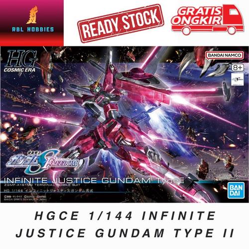Jual HGCE 1/144 Infinite Justice Type II Gundam Seed Model Kit Gunpla ...