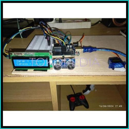 Jual READY TERLARIS PROTOTYPE SISTEM GARASI OTOMATIS DAN LAMPU OTOMATIS ...