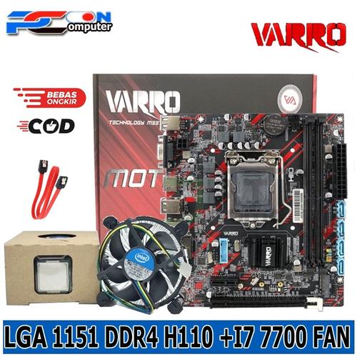 Promo Mainboard H110 VARRO 1151 Processor Core i7/ Paket Varro ...