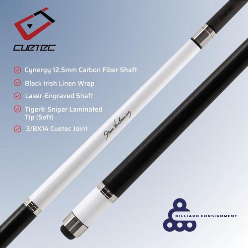 Jual [NEW] Cuetec SVB White Gen 2 Lasered Shaft - Cuetec SVB ...
