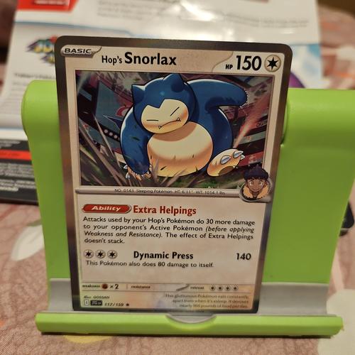 Jual hop's snorlax holo pokemon journey together tcg english 117/159 ...