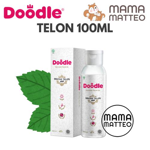 Jual DOODLE 100ml / MINYAK TELON GREEN TEA untuk bayi anak 100mL ...