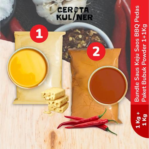 Jual Bundle Paket Saus Keju Saos Pedas BBQ Bubuk Powder Barbeque ...