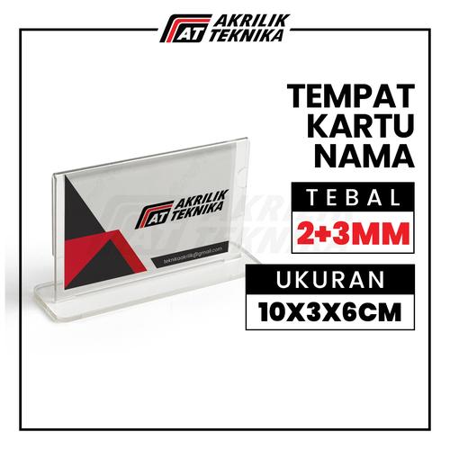 Promo AKRILIK KARTU NAMA / ACRYLIC STAND CARD / ACRYLIC FOOD TAG ...