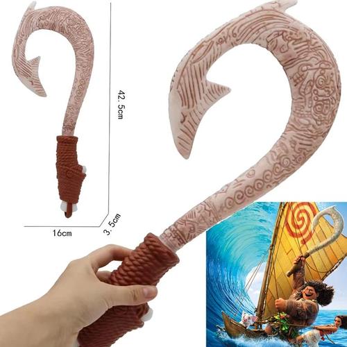Jual HOT! Miniso Moana Fish Hook Knife Cosplay Maui Weapon Children Cosplay Maui Fish Hook Knife ...