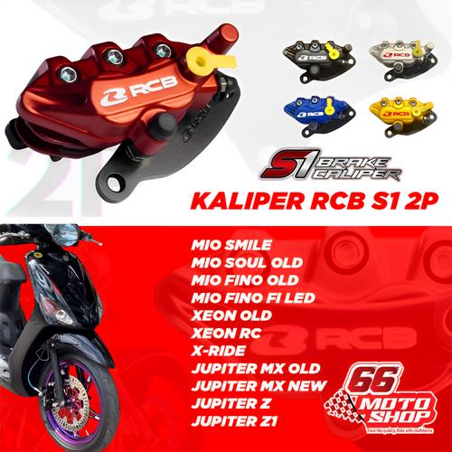 Jual Kaliper RCB S1 original no kw+bracket disc standar Mio Smile , Mio ...