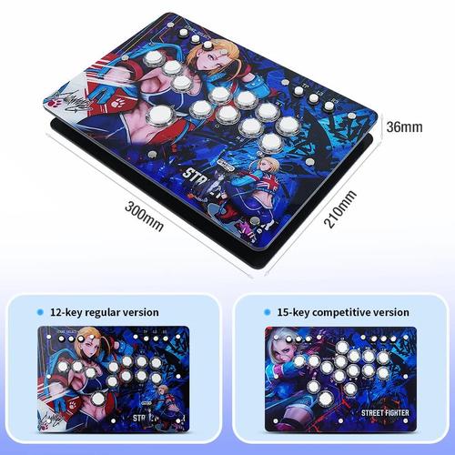 Jual Mini Hitbox Arcade Controller Fighting Stick For /PS3 Street ...