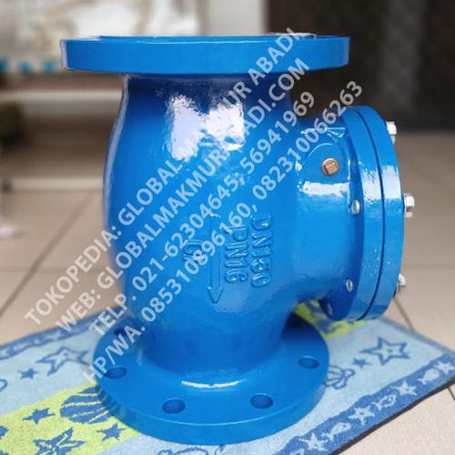 Jual WEFLO PN16 FIG5201 SWING CHECK VALVE FLANGE CAST IRON BODY BRONZE ...