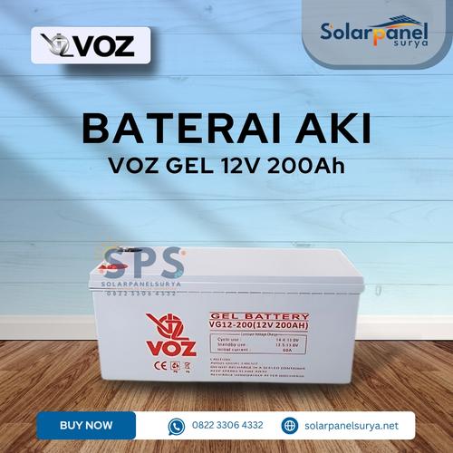 Jual Battery VRLA GEL / Aki VRLA / Aki Solar Cell 12v 200ah - Kota ...