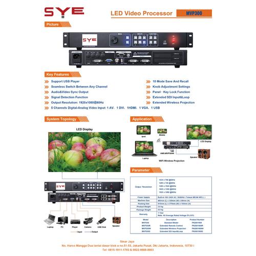 Jual Amoonsky AMS MVP300 LED Video Processor Controller Videotron ...