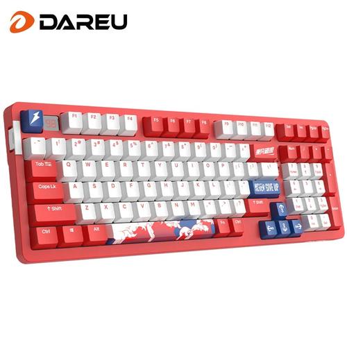 Jual DAREU Tri-mode Mechanical Keyboard 98 Keys Linear Switch RGB ...