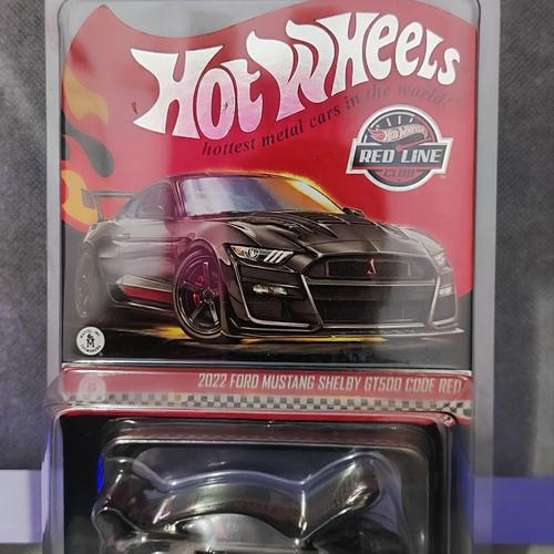 Jual Hot Wheels RLC 2022 Ford Mustang Shelby GT500 Code Red - Free ...