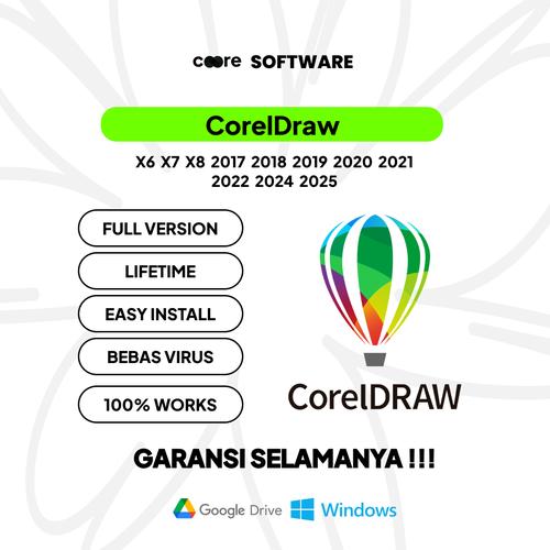 Jual CorelDRAW Graphics Suite 2025 2024 2023 2022 2021 2020 2019 2018 2017 x8 x7 x6 | Windows ...