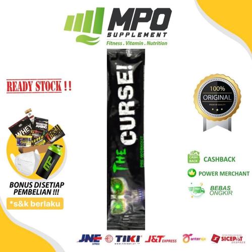 Jual New Cobra Labs The Curse SACHET Cobralabs The Curse Preworkout Pre ...