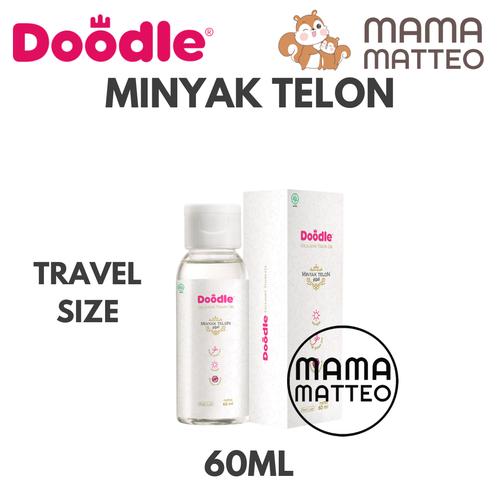Jual MINYAK TELON DOODLE GREEN TEA untuk bayi anak 60mL (GRATIS BUBBLE ...