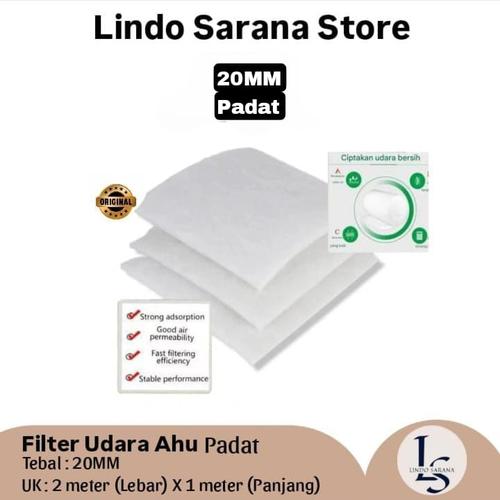 Jual Busa Dacron Padat Ukuran 20mm x 2m x 1m | Filter Ahu Padat ...