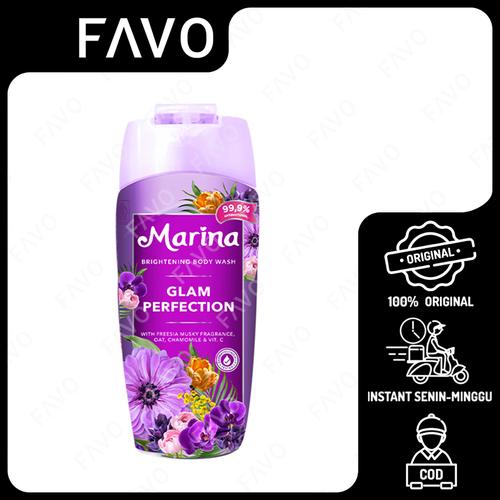 Promo Body Wash Marina Brightening Glam Perfection Brightening Bottle ...