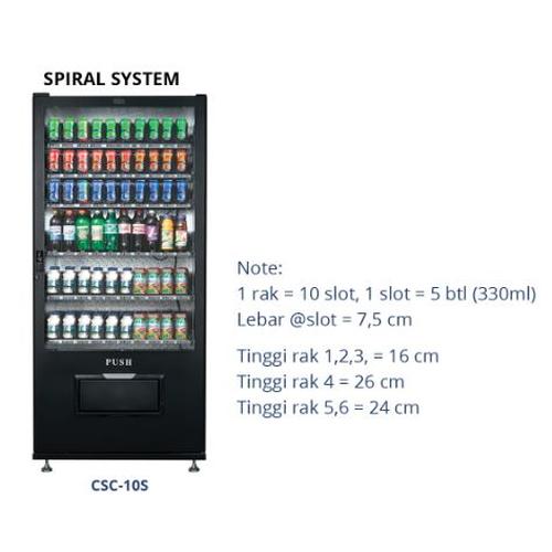 Jual Gea CSC-10S Vending Machine Slave System / Mesin Vending Slave ...