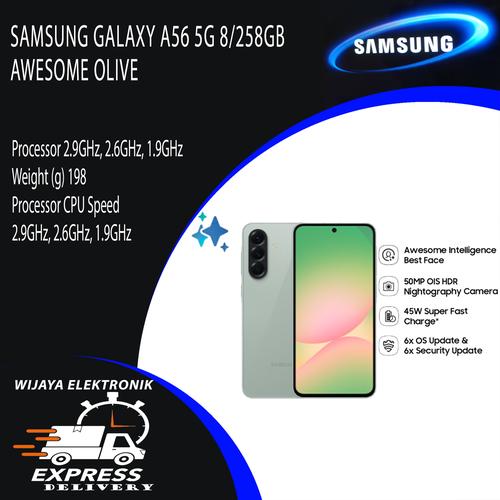 Promo Samsung Galaxy A56 5G 8/256 Gb - Handphone Samsung A56 5G / HP Samsung Galaxy A56 Garansi ...