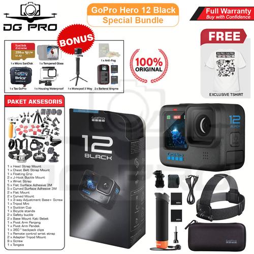 Jual GoPro Hero 9 Black - Go Pro Hero9 Black 5K - Ultra Smooth Paket Komplit Hero 12 Hero 11 ...