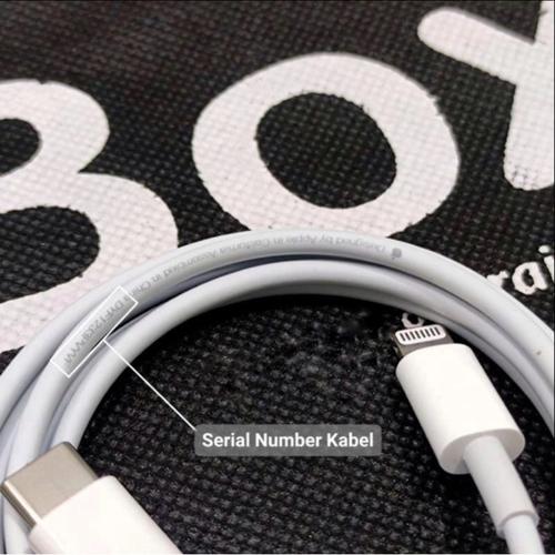 Jual CABLE FAST CHARGING IPHONE C TO LIGHNING ORIGINAL 100% - Kab ...