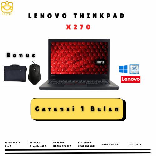 Jual laptop lenovo thinkpad X270 intel core i5/i7 Ram 8gb Ssd 256gb - Kota Bandung - Rasyidjaya ...