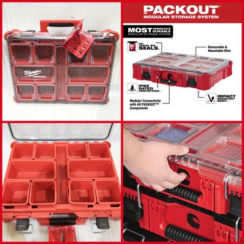 Jual PACKOUT Organizer Milwaukee 48-22-8430 Tool Box Storage Kit ...