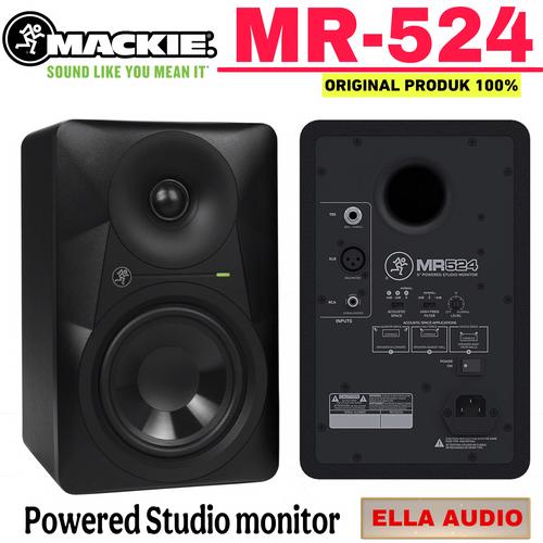 Jual Mackie MR524 Speaker Monitor Aktif Powered Studio Monitor MR-524 ...
