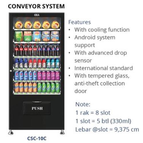 Jual Gea CSC-10C Vending Machine Slave System / Mesin Vending Slave ...