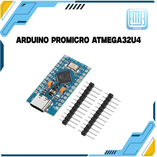 Jual Arduino Pro Micro Type C promicro Atmega32u4 3 - 6 V - Micro Usb ...