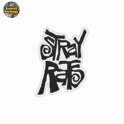 Jual sticker Stray Rats logo font OG clothing streetwear stiker - Kota ...