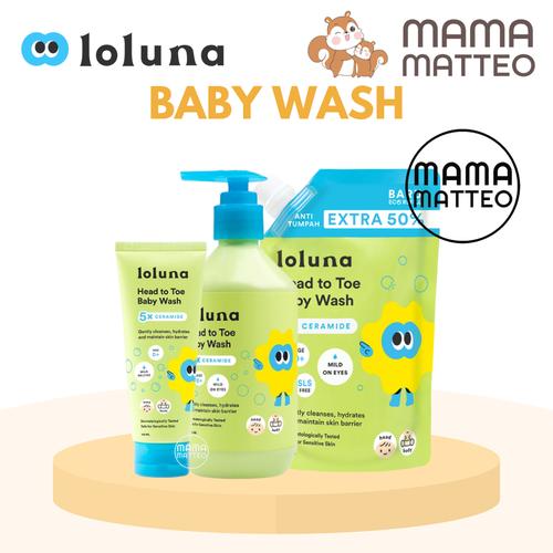 Jual LOLUNA Head to Toe Baby Wash / Sabun Sampo Mandi Bayi Anak ...