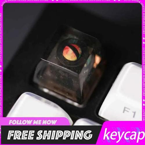 Jual 1pc Mesmerizing Eye Keycap Oem Resin Individuality Keycaps ...